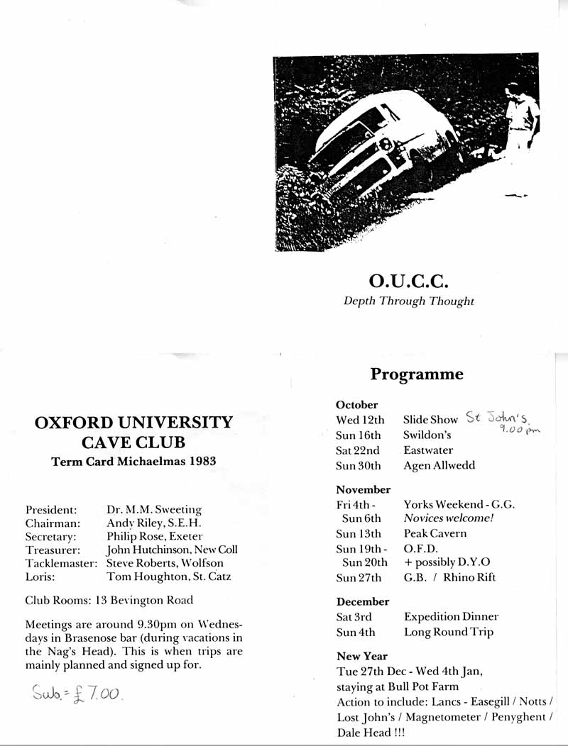 OUCC Termcards