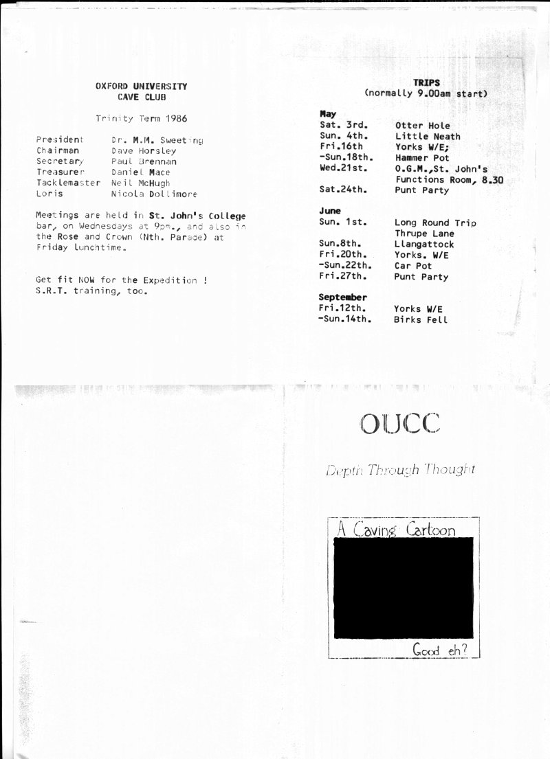 OUCC Termcards